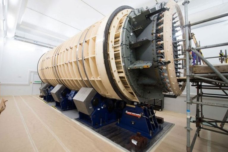 Power Rollers System for Heavy Generator Maintenance | ENSER